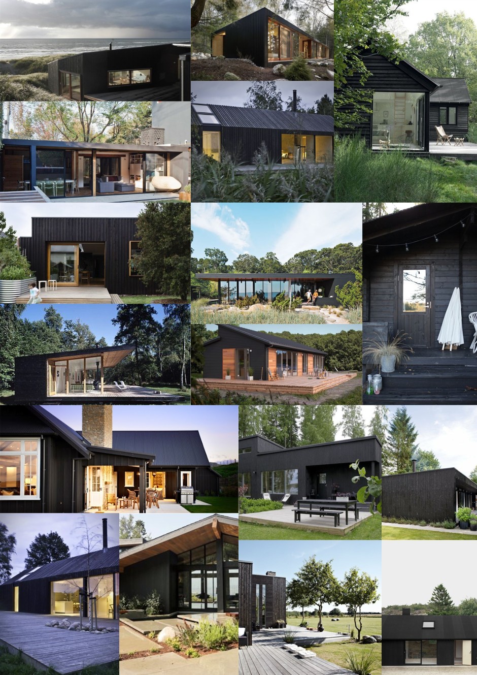 DIY HOUSE BUILD | House Exterior Ideas - Black vs Natural - Threadbare ...